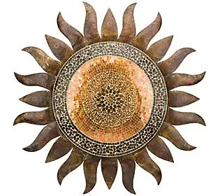 REGAL ART & GIFT Gold Sun Wall Decor 36 - One-color
