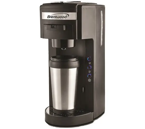 BRENTWOOD Single-serve Black Coffee Maker - One-color
