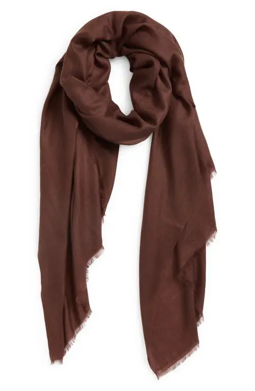 Vince Lightweight Cashmere Scarf - Fig
