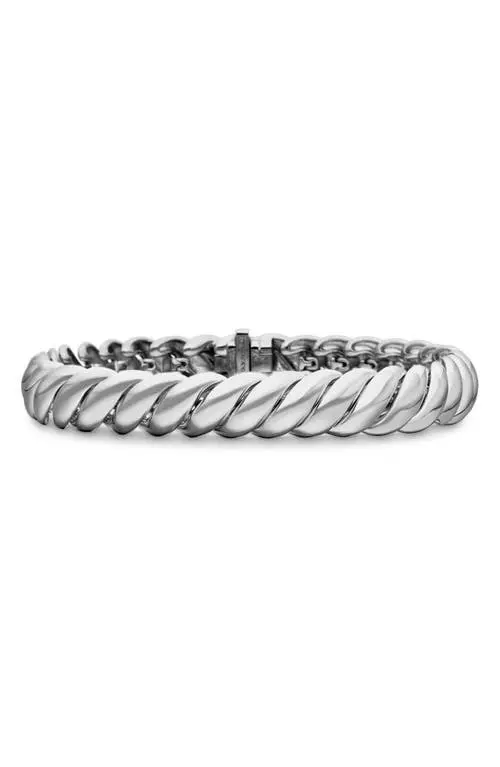 David Yurman Sculpted Cable Bracelet - Sterling Silver
