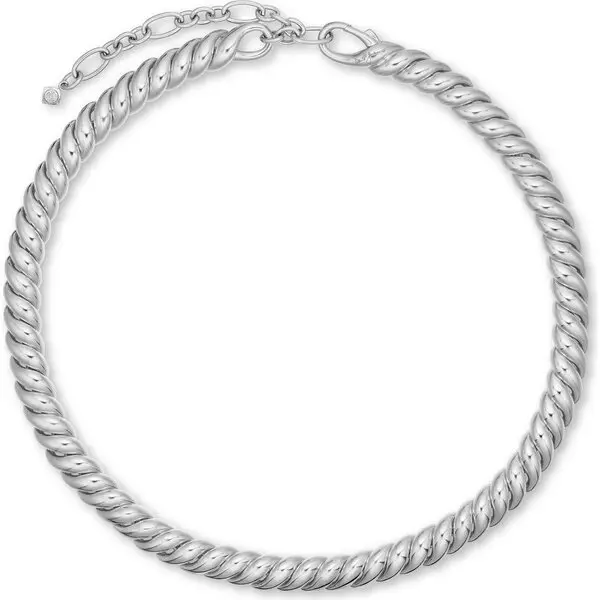 David Yurman Sculpted Cable Necklace - Sterling Silver