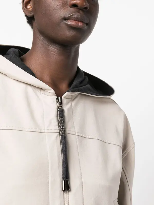 Brunello Cucinelli Zip-fastening Hooded Sweatshirt