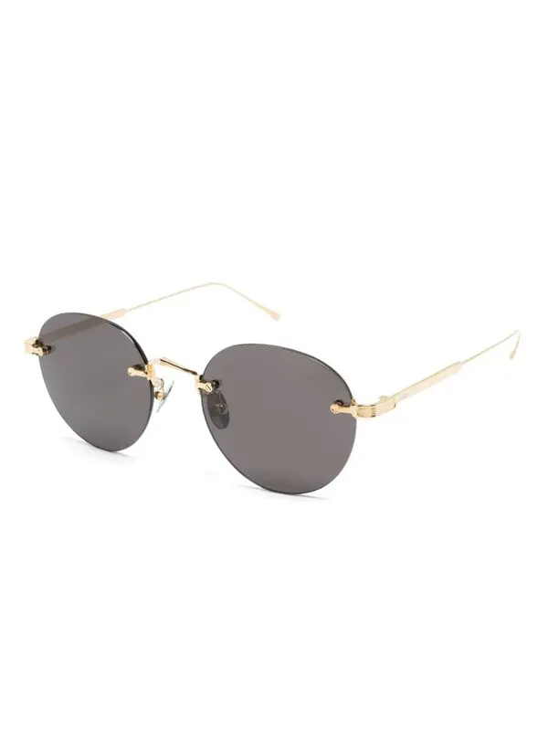 Cartier Panthère De Round-frame Sunglasses