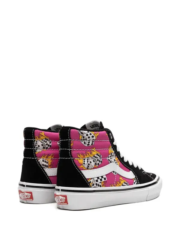 VANS Sk8-hi Graphic-print Sneakers - Purple