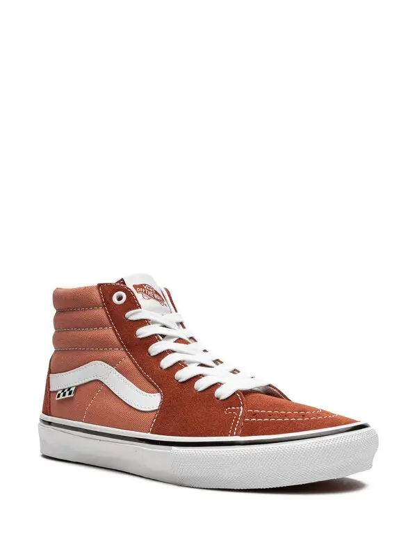 VANS Skate Sk8-hi Sneakers - Orange