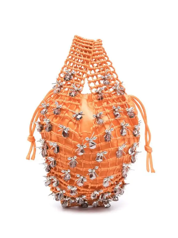 LANVIN Bead-embellished Tote Bag