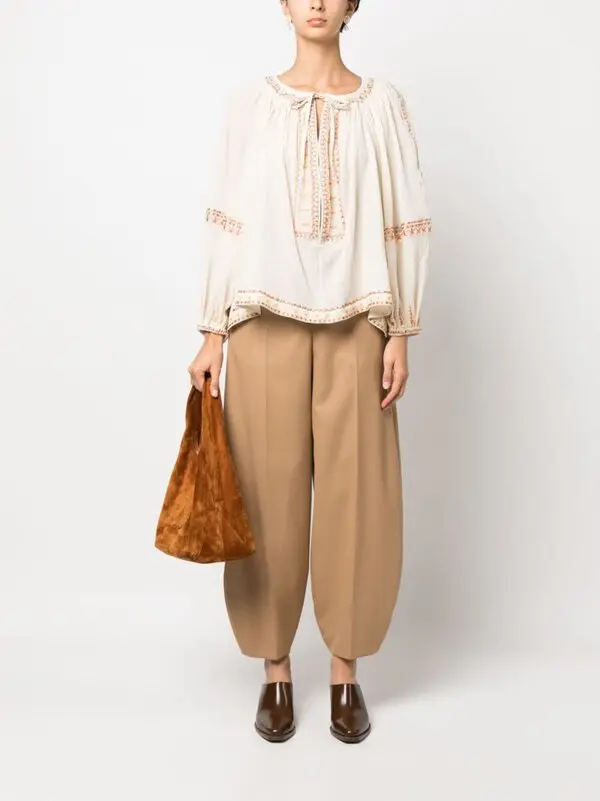 Isabel Marant Étoile Clive Sequin-embellished Blouse