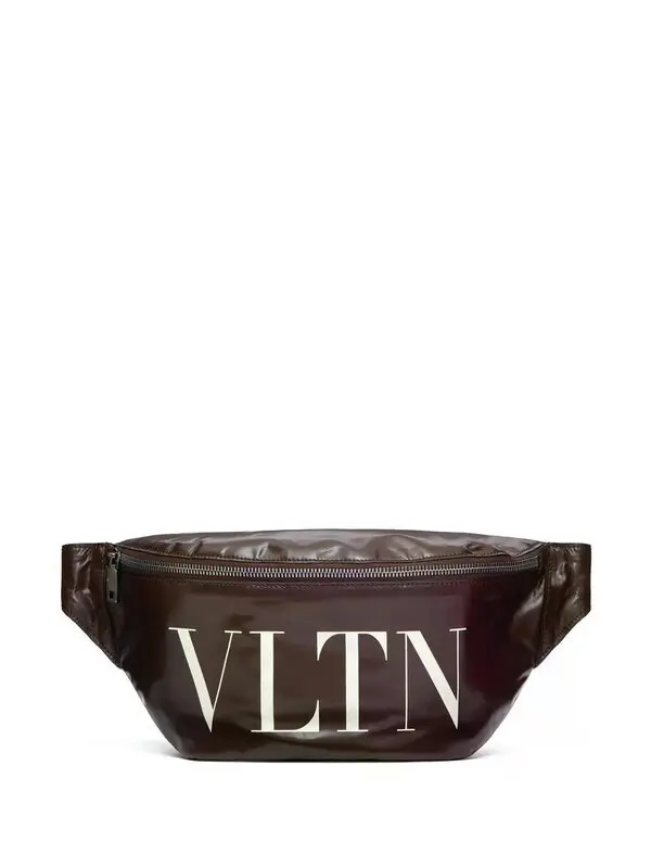 Valentino Garavani Logo-print Belt Bag - Brown