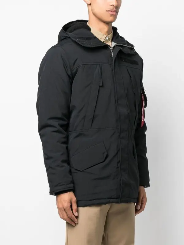 Alpha Industries Logo-tag Hooded Jacket