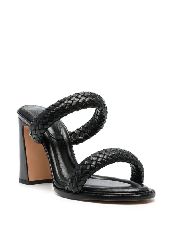 ALEXANDRE BIRMAN Alessia 90 Leather Sandals