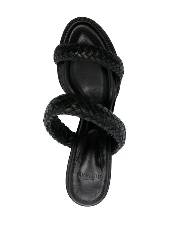 ALEXANDRE BIRMAN Alessia 90 Leather Sandals