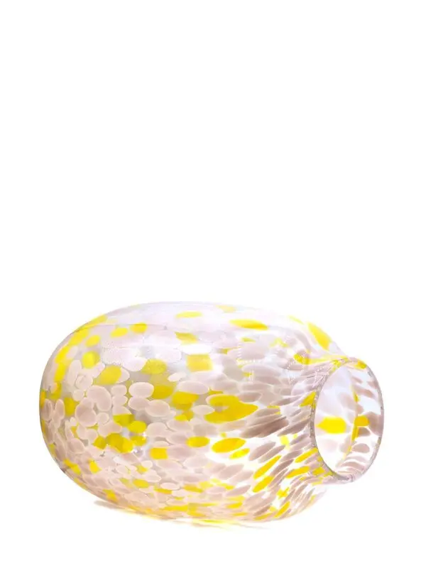 HAY Paint-splatter Glass Vase