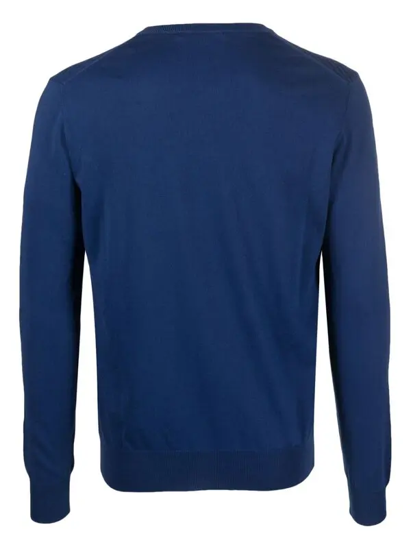 Corneliani Long-sleeved Cotton Sweatshirt