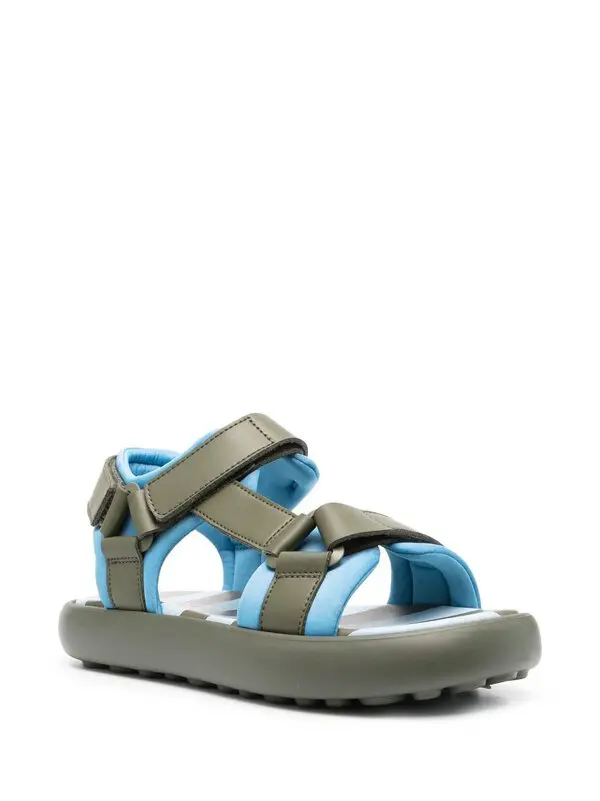 Camper Two-tone Touch-strap Sandals