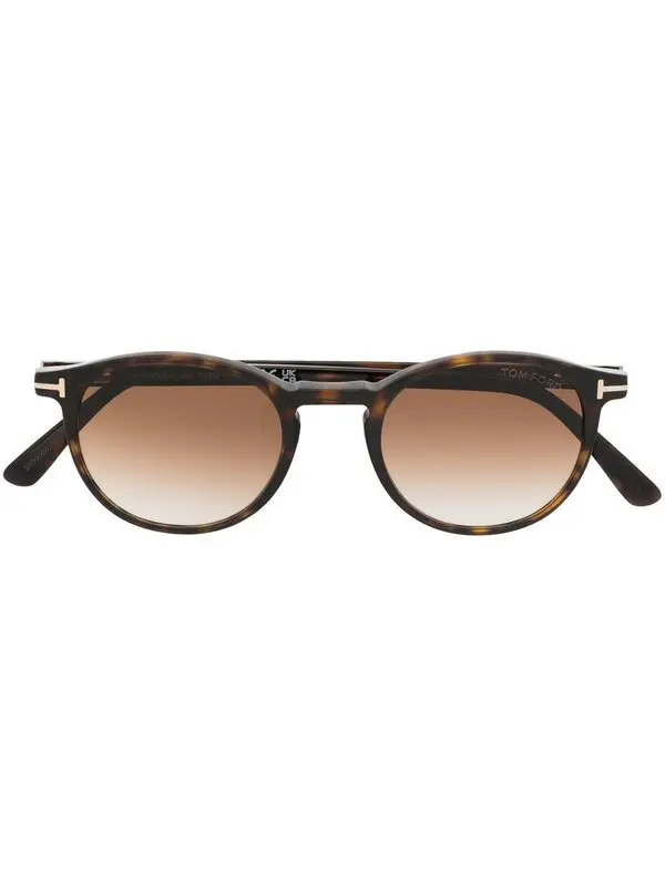 TOM FORD Round Frame Sunglasses