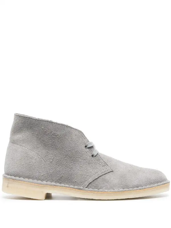 Clarks Desert Lace-up Boots - Grey