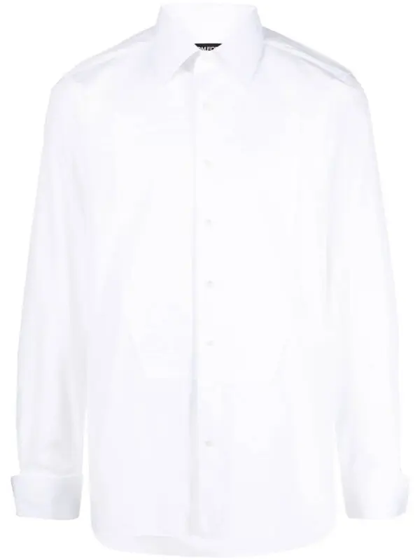 TOM FORD Long-sleeve Cotton Shirt