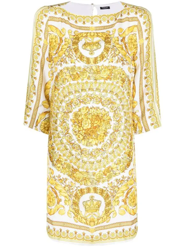 Versace Barocco-print Blouse