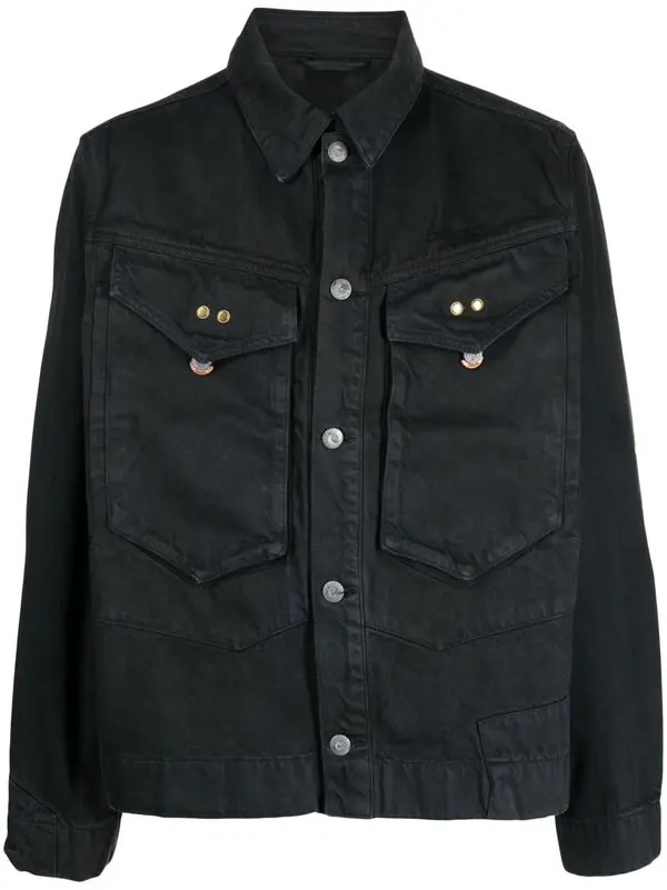 OBJECTS IV LIFE Button-up Cotton Jacket