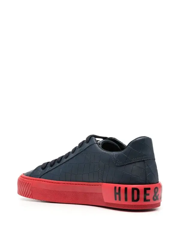 HIDE&JACK Logo-print Low-top Sneakers