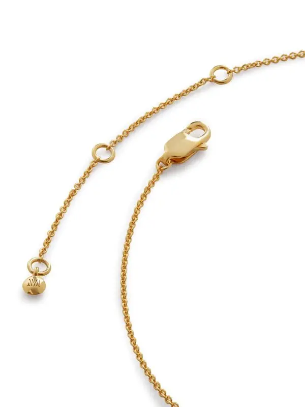 Monica Vinader Alphabet W Pendant Necklace