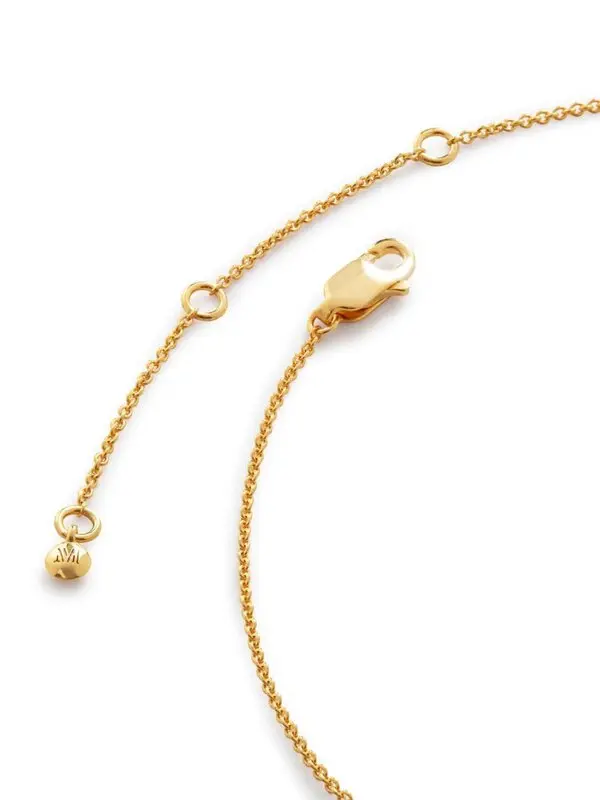Monica Vinader Alphabet I Pendant Necklace - Gold