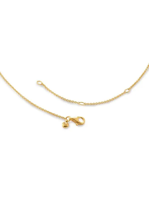 Monica Vinader Tone Heart Pendant Necklace - Gold