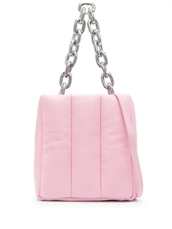 STAND STUDIO Quilted Chain-link Tote Bag