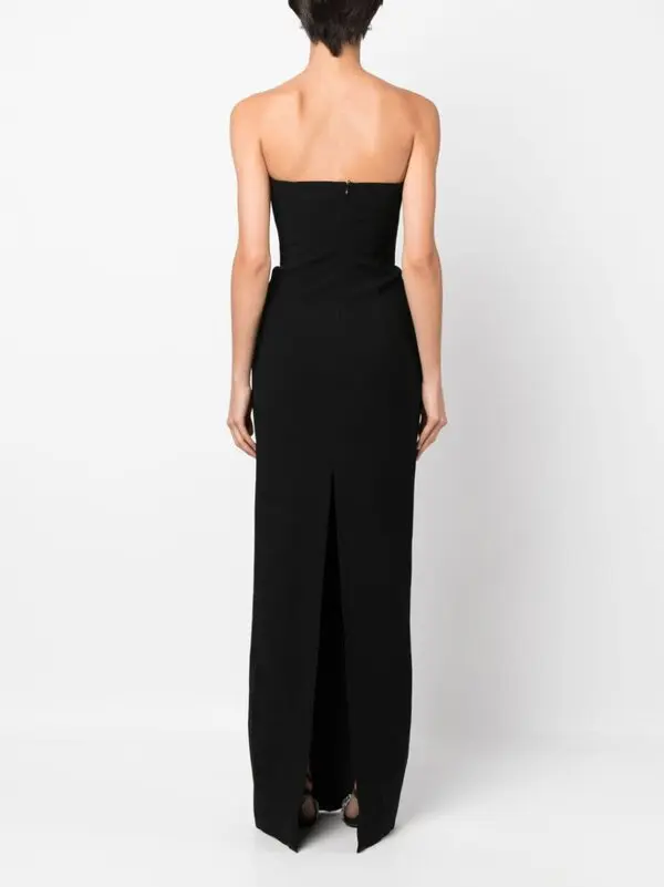 MONOT Cut-out Strapless Gown