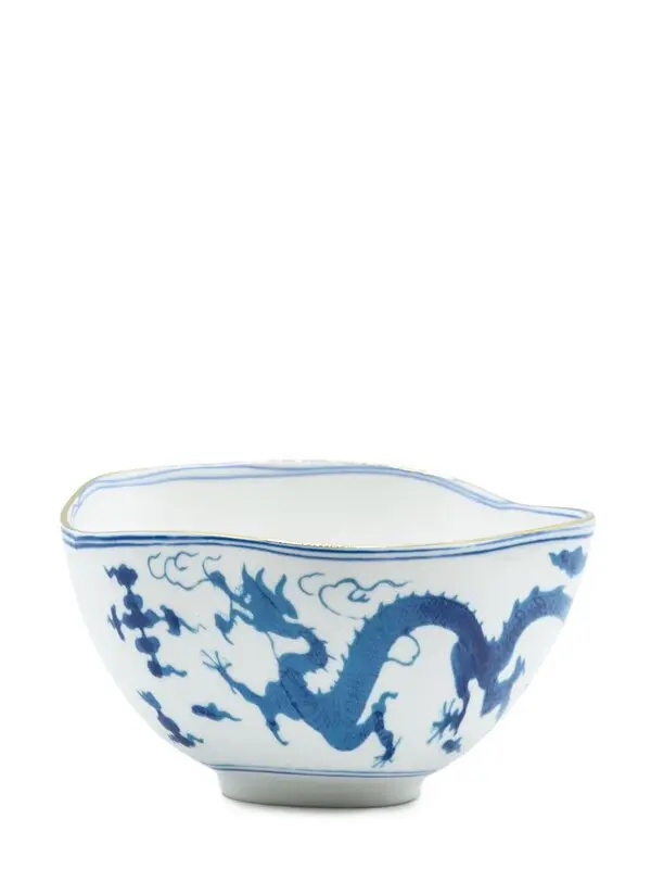 SELETTI X Diesel Living Dragon Bowl - White