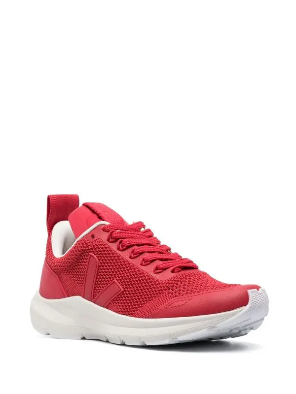 Rick Owens X Veja V-logo Low-top Sneakers - Red
