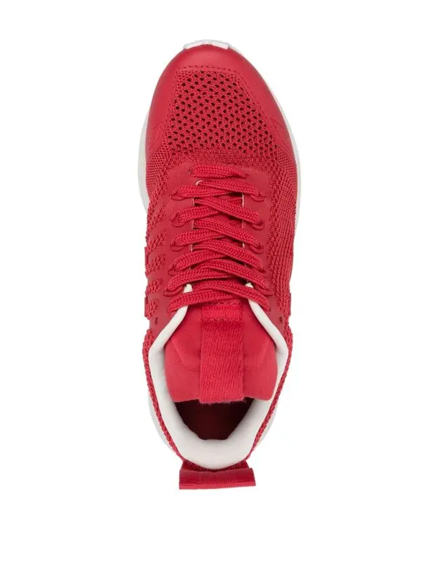 Rick Owens X Veja V-logo Low-top Sneakers - Red