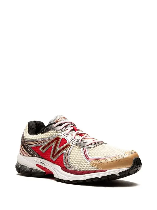 NEW BALANCE X Aimé Leon Dore 860v2 Sneakers - Red