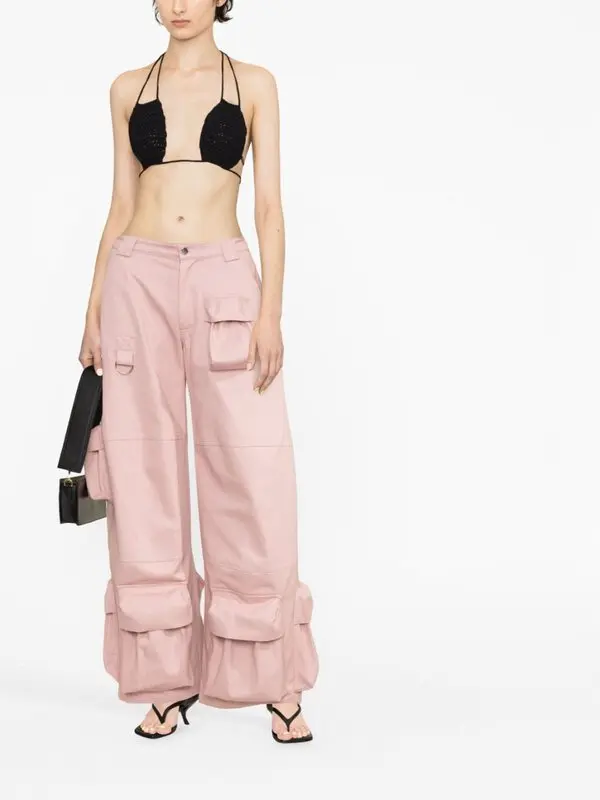THE MANNEI Ter Knitted Bikini Top