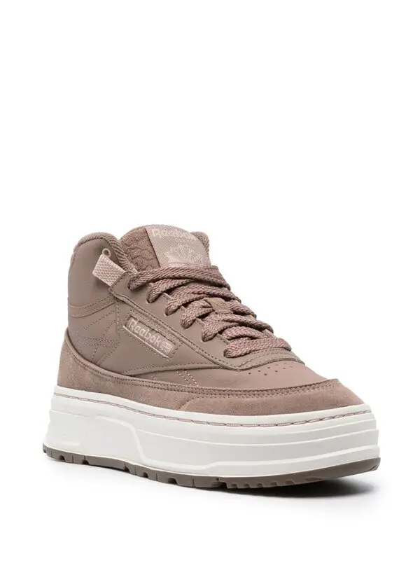REEBOK Club C Geo Platform Sneakers - Brown