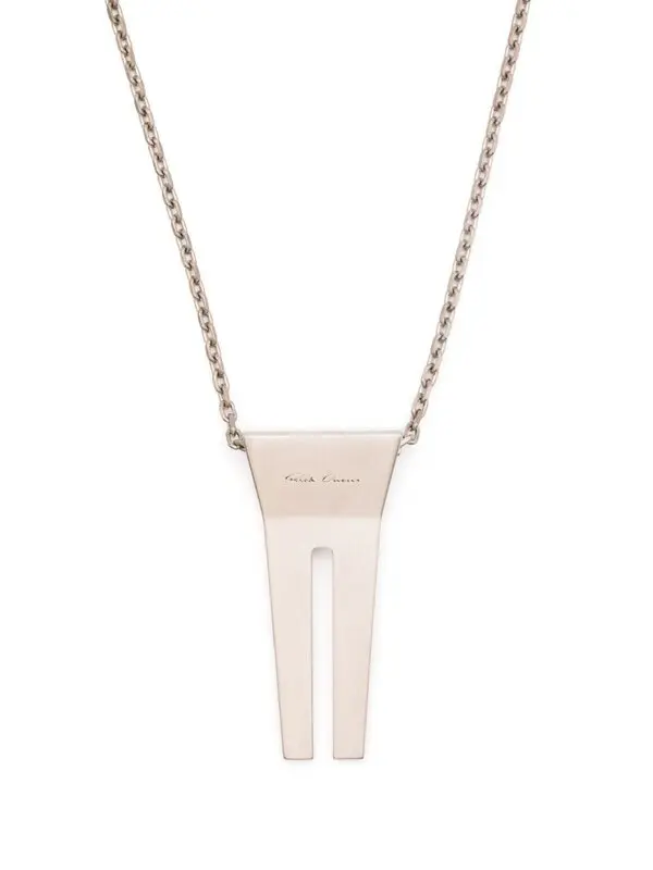 Rick Owens Open-trunk Pendant Necklace
