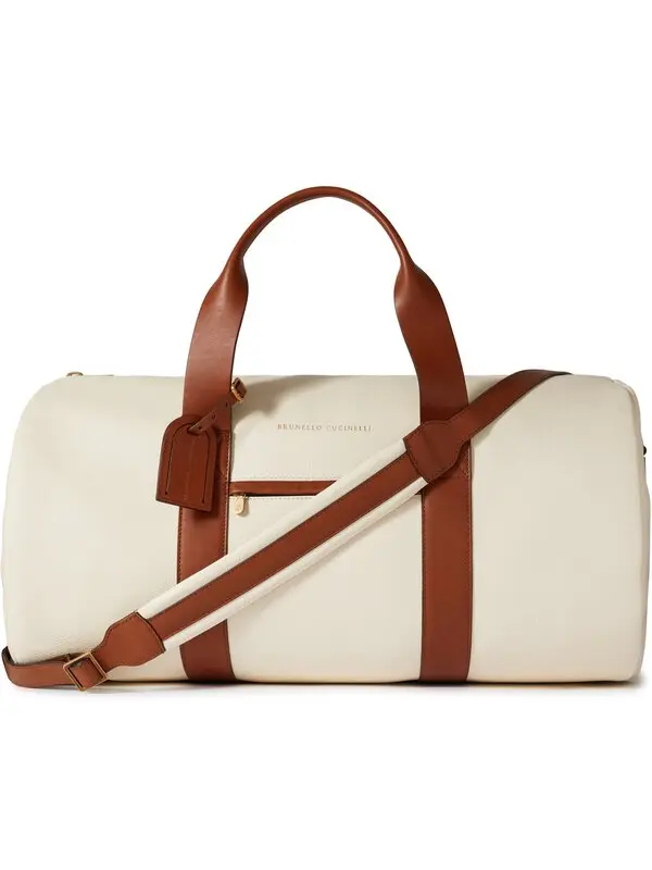 BRUNELLO CUCINELLI ボストンバッグ ブルネロ クチネリ“スーツケース風”ボストンバッグ、南京錠付き