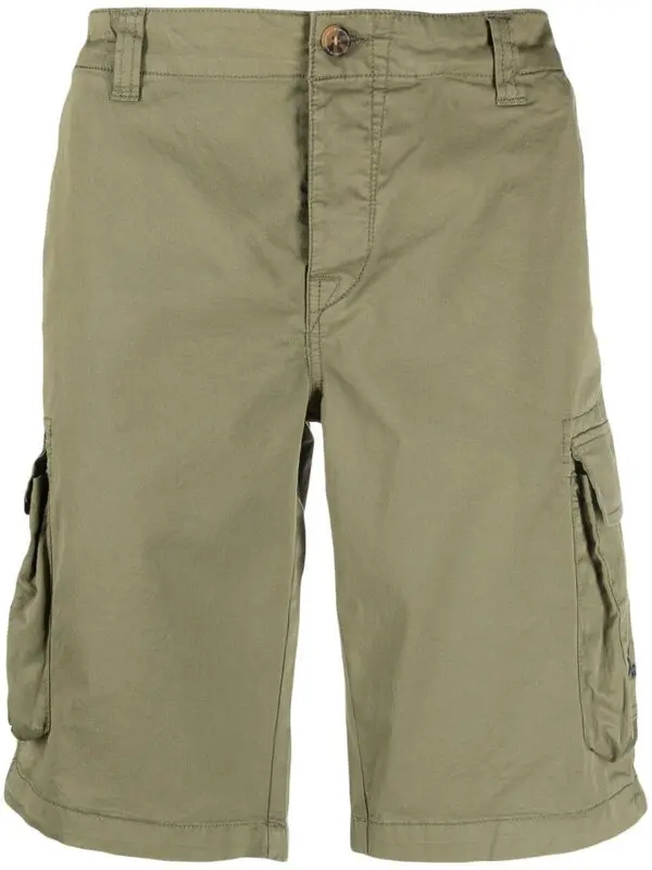 MC2 SAINT BARTH Knee-length Cargo Shorts - Green