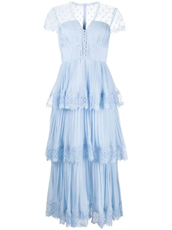 sachin and babi light blue dress Chiffon maxi dress Blue For Women