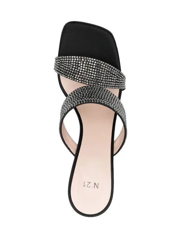 N°21 105mm Sequin-embellished Sandals
