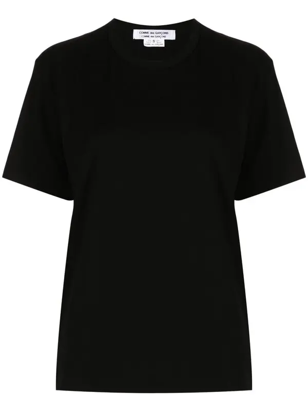 Comme Des Garçons Cotton T-shirt - Black