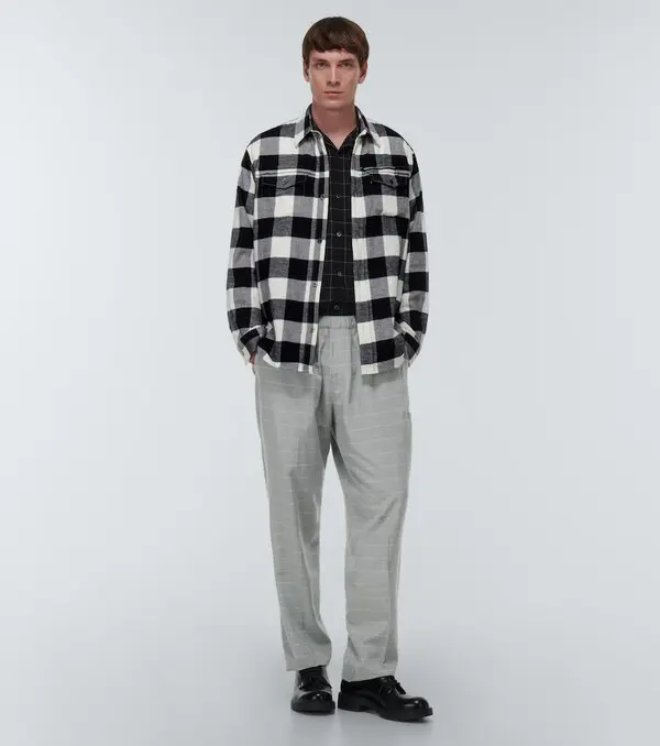 UNDERCOVERISM Checked Cotton Shirt