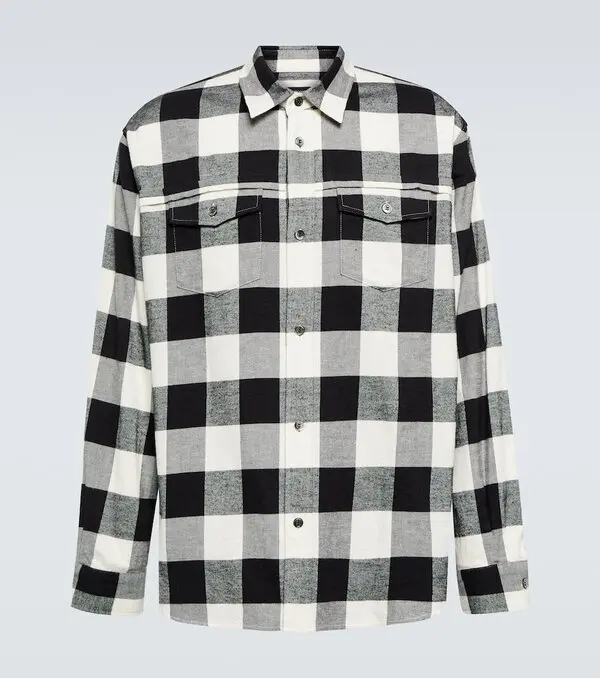 Undercover Checked Cotton Shirt