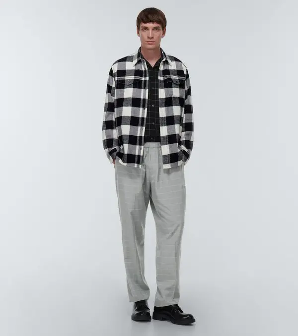 Undercover Checked Cotton Shirt