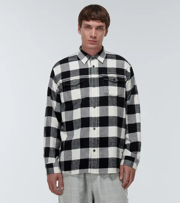 Undercover Checked Cotton Shirt