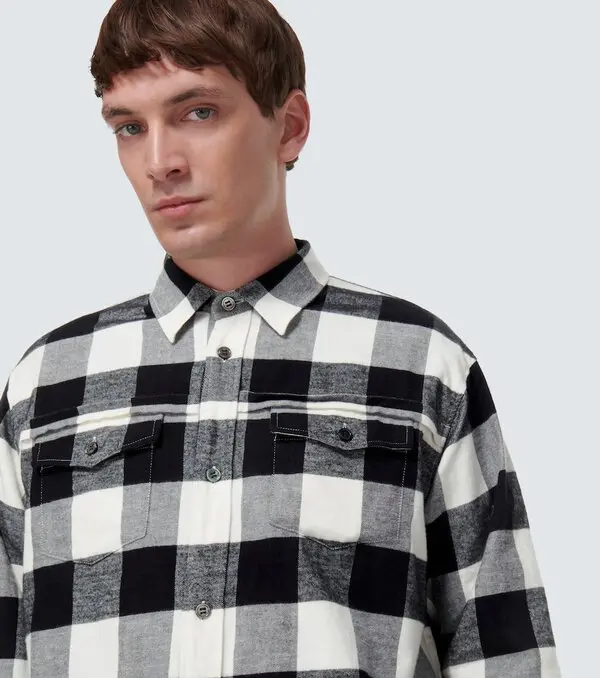 UNDERCOVERISM Checked Cotton Shirt