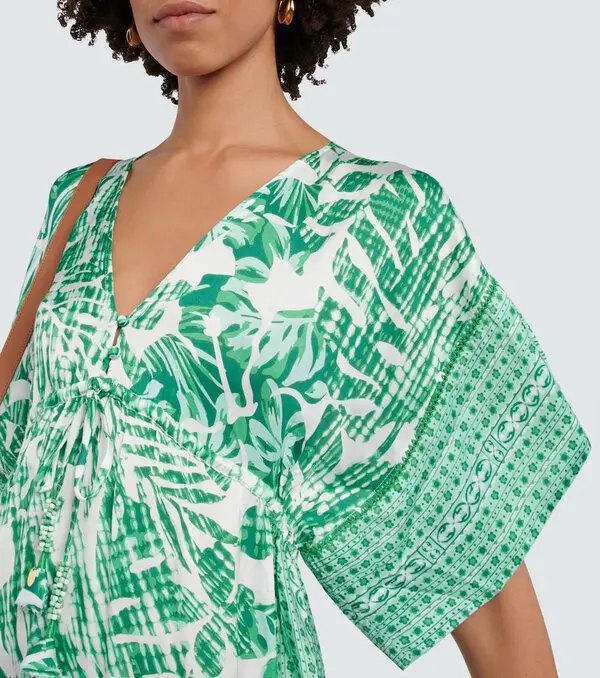 Poupette St Barth Amaya Printed Kaftan