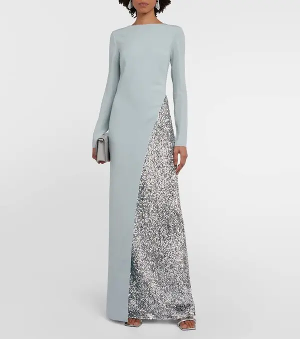 Givenchy Sequined Maxi Dress