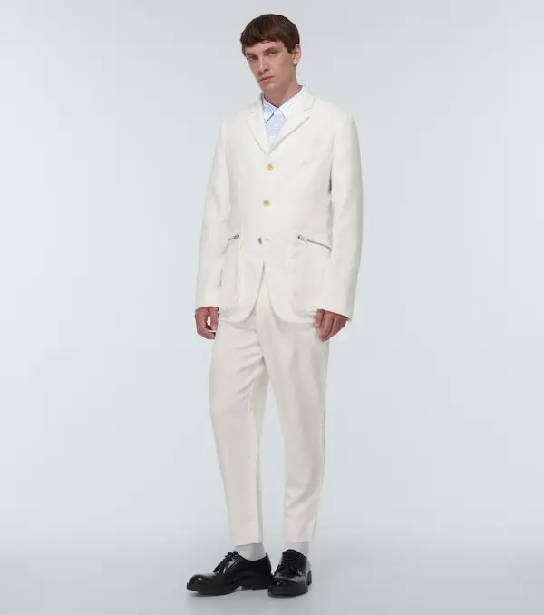 Comme Des Garçons Homme Deux Single-breasted Blazer