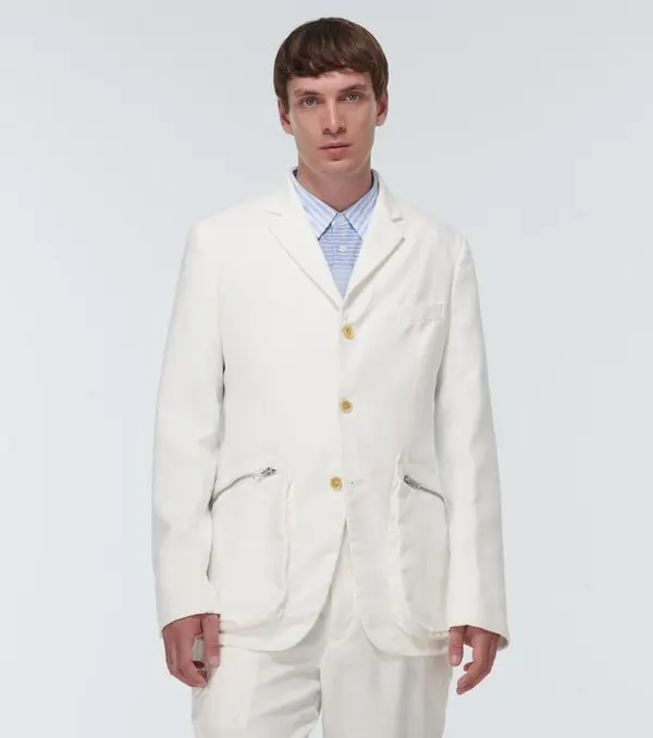 Comme Des Garçons Homme Deux Single-breasted Blazer
